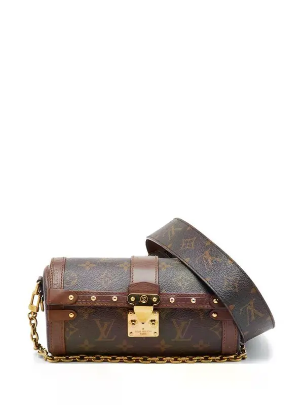LOUIS VUITTON Papillon Trunk Handbag - Brown