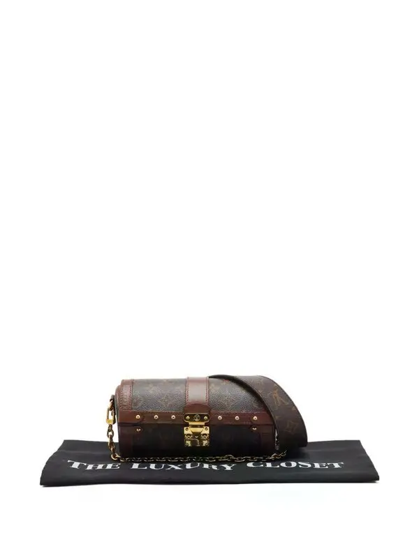 LOUIS VUITTON Papillon Trunk Handbag - Brown