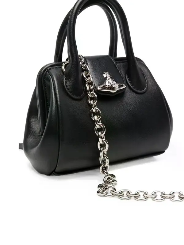 VIVIENNE WESTWOOD Logo Plaque Tote Bag