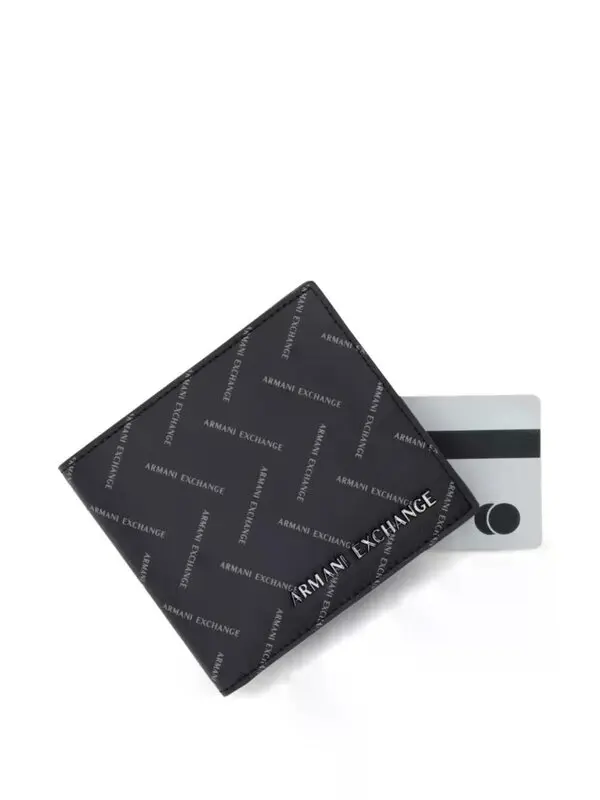 Armani Exchange Logo-print Wallet