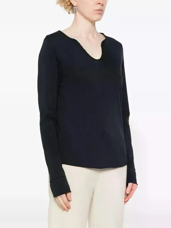 Zadig&Voltaire Floral Embroidered Cotton T-shirt