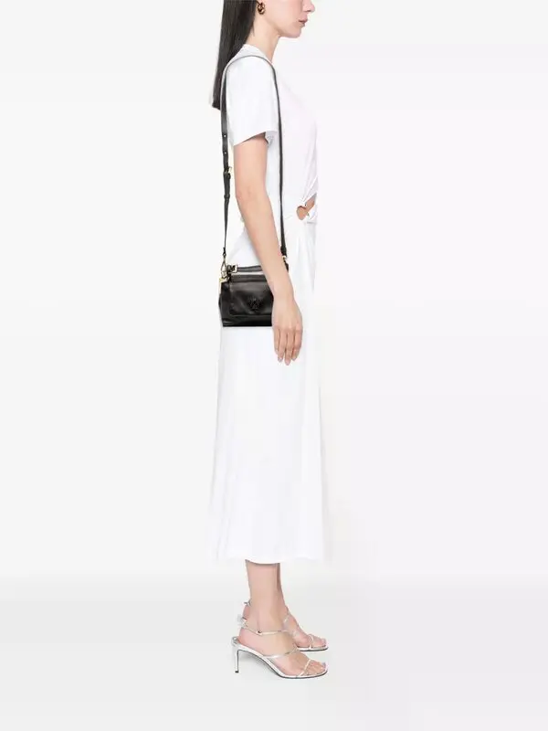 Versace La Medusa Leather Satchel