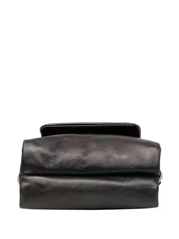 Versace La Medusa Leather Satchel
