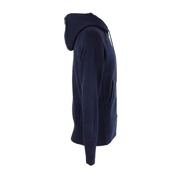 Thom Browne Zip-up Hoodie With Signature Stripes - Black