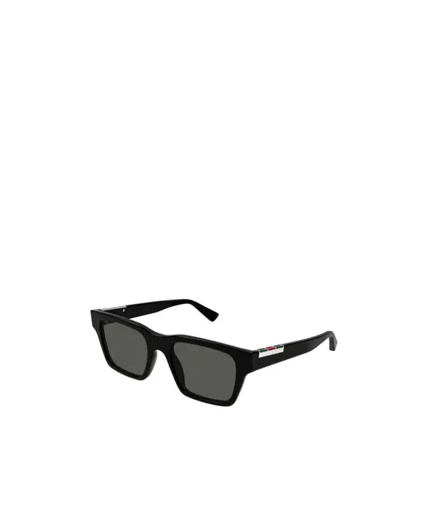 Gucci Gg1889s Rectangular Sunglasses - Black