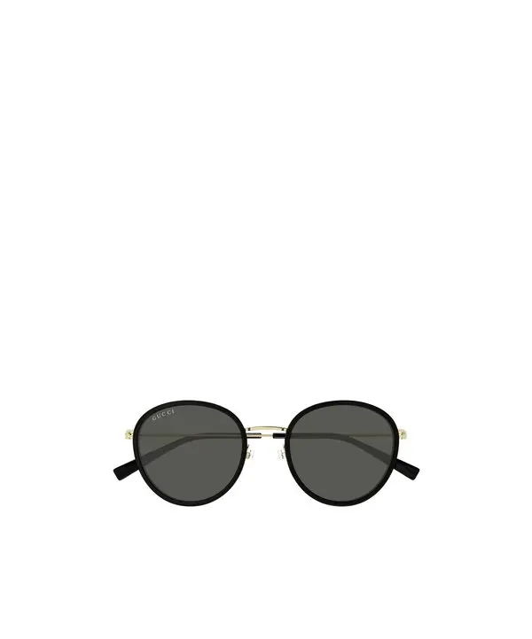 Gucci Round Metal Sunglasses - Black