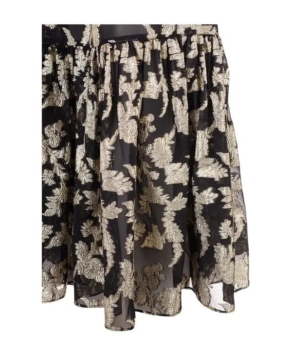 Saint Laurent Halter Neck Midi Dress