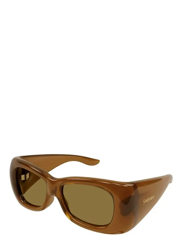 Saint Laurent Howl Oversized Frame Sunglasses