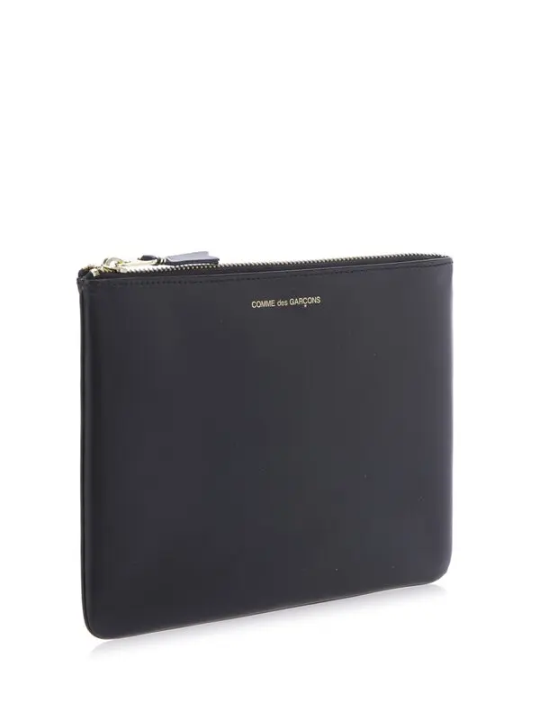 Comme Des Garçons Logo Printed Pouch