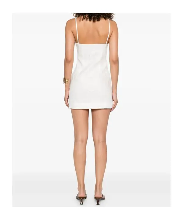 SIR. Embroidered Spaghetti-strap Mini Dress