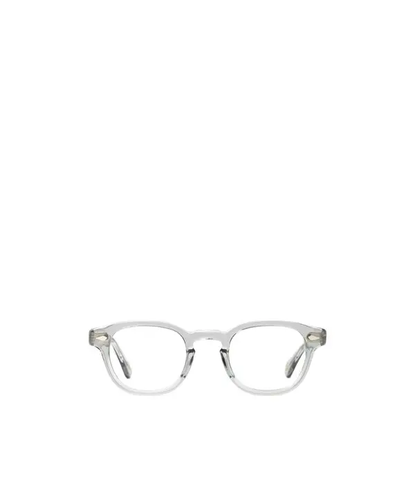 MOSCOT Miltzen Oval Frame Sunglasses - Light Grey