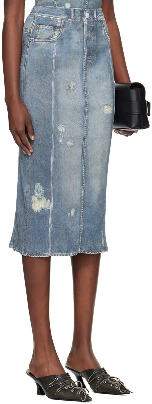 Acne Studios Denim Midi Skirt
