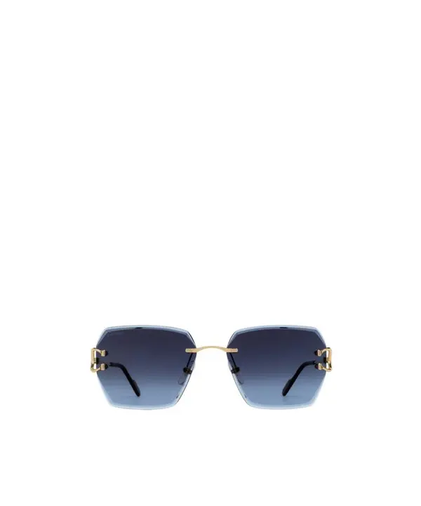 Cartier Square Frame Sunglasses - Blue