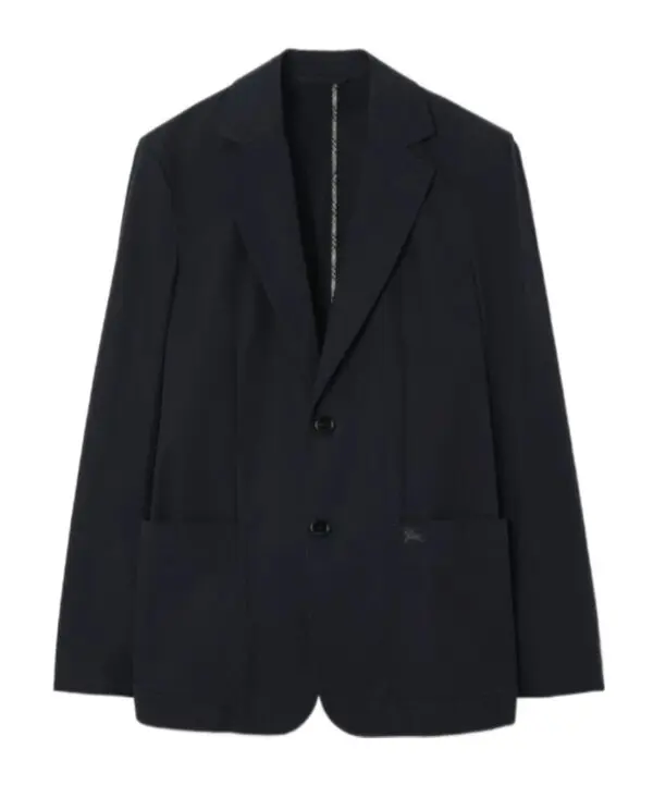 Burberry Technical Cotton Tailored Jacket