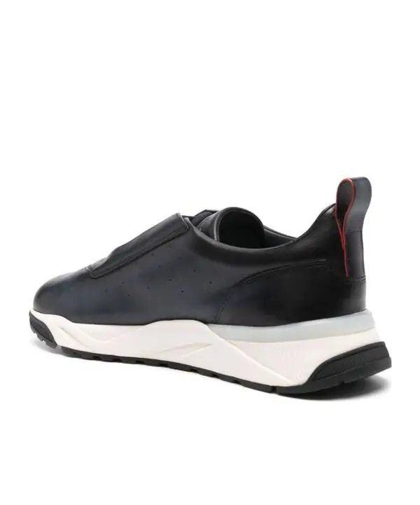 Santoni Leather Sneakers