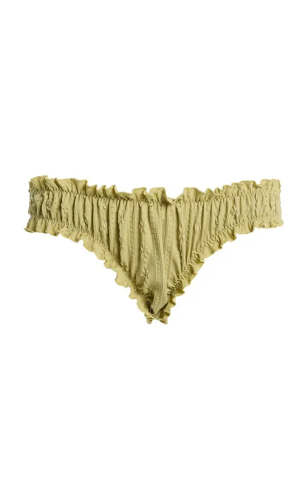 JUILLET Chloe Bikini Bottom - Green