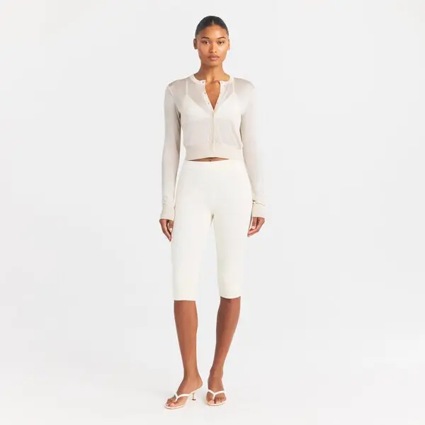 SKIMS Slinky Knit Cardigan - Buff
