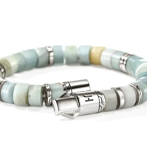 John Hardy Multi-color Quartzite Heishi Bracelet