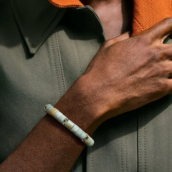 John Hardy Multi-color Quartzite Heishi Bracelet