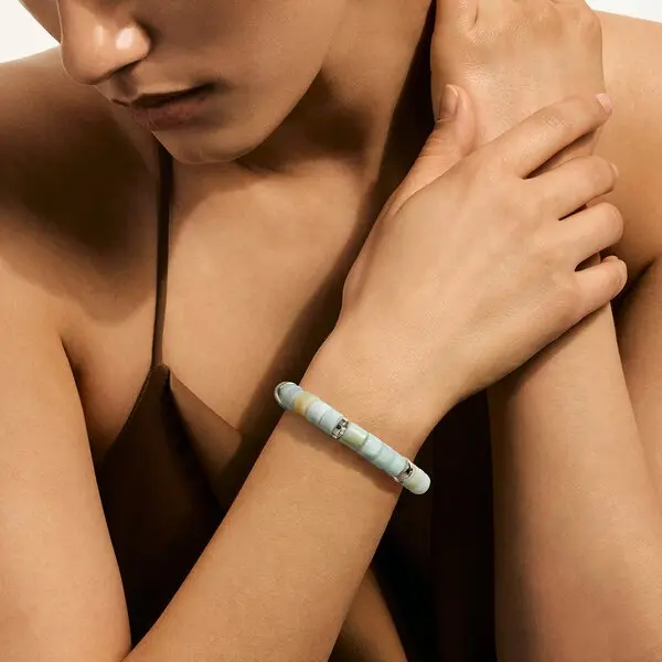 John Hardy Multi-color Quartzite Heishi Bracelet