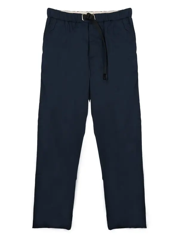 WHITE SAND Cotton Pants - Blue