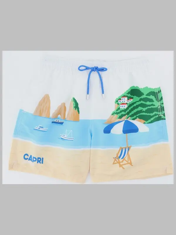 MC2 SAINT BARTH Costume Da Bagno Con Stampa
