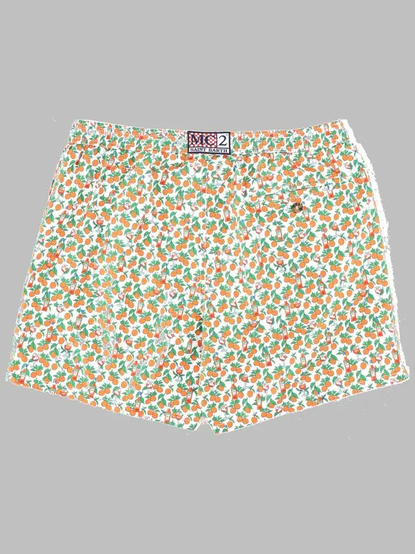 MC2 SAINT BARTH Printed Swim Trunks