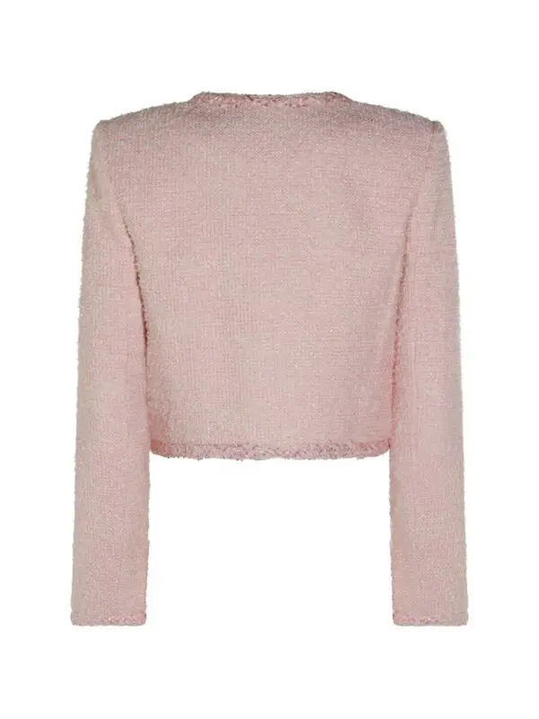 SELF-PORTRAIT Bouclé Short Jacket