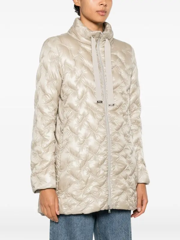 Herno Quilted Midi Down Jacket