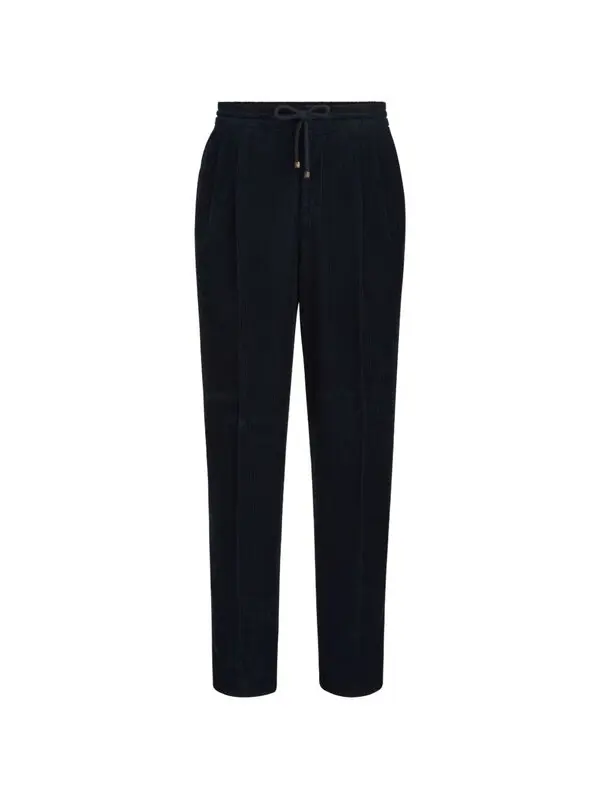 Brunello Cucinelli Velvet Trousers - Blue