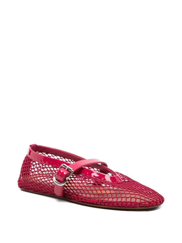 Alaïa Fishnet Ballet Flats