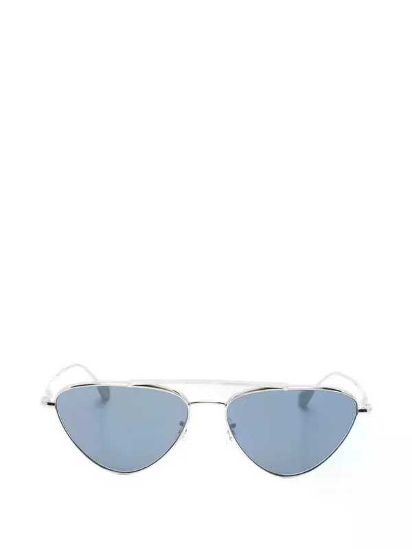 JIL SANDER Geometric-frame Sunglasses - Silver