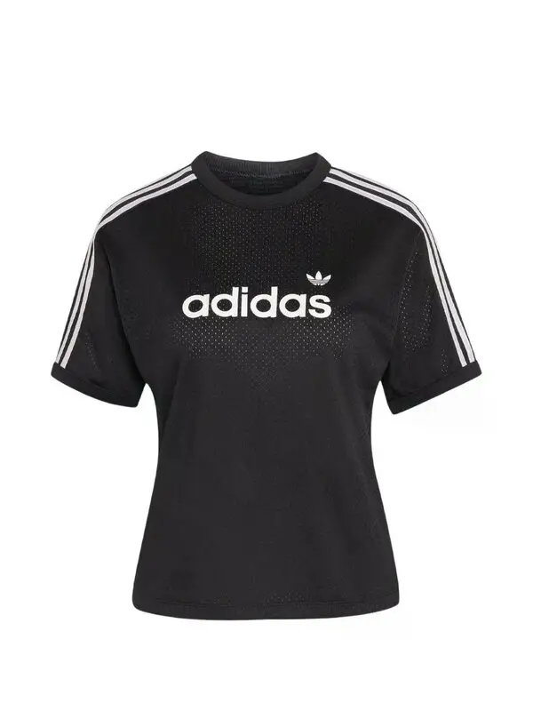 Adidas Logo Print Mesh T-shirt