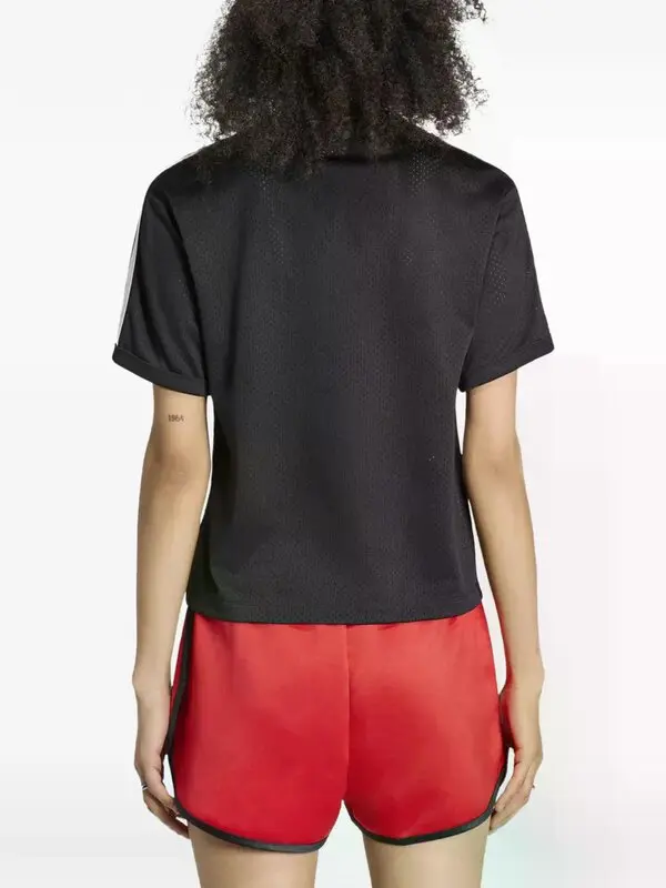 Adidas Logo Print Mesh T-shirt