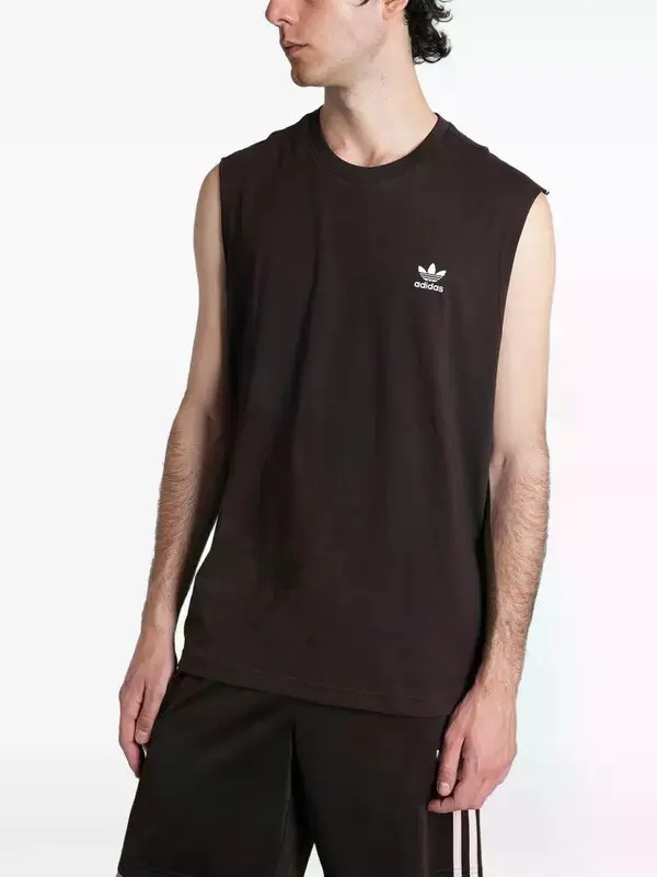 Adidas Trefoil Embroidered Tank Top