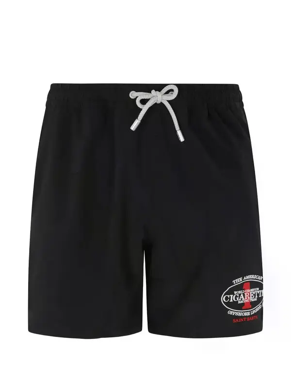 MC2 SAINT BARTH Gustavia Swim Shorts - Black