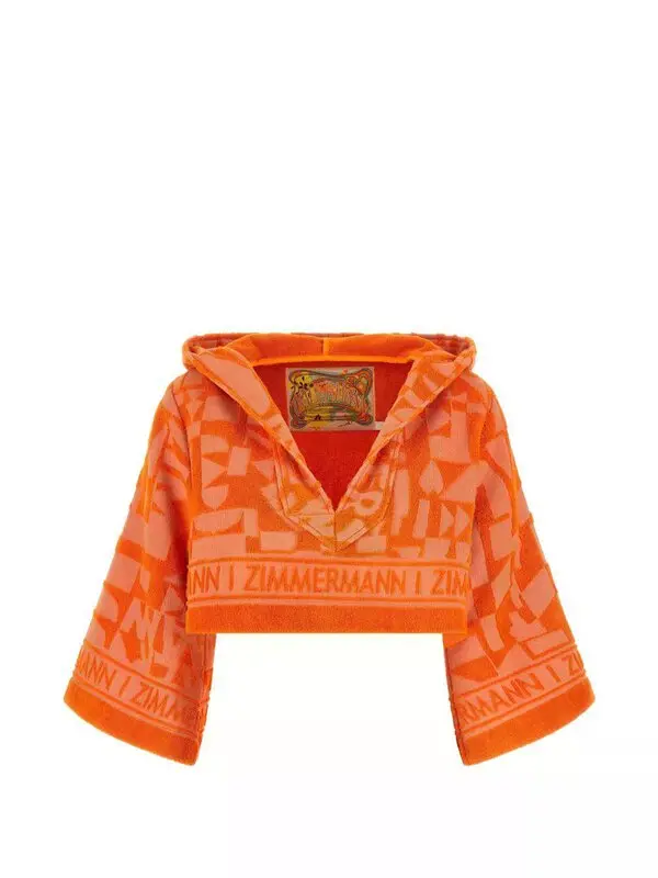 Zimmermann Solstice Jacquard-terry Hoodie