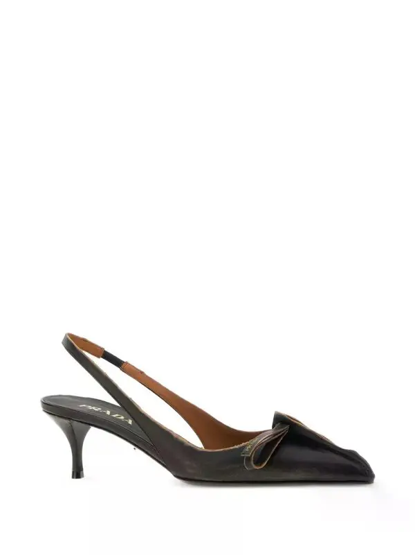 Prada Slingback Pumps - Brown