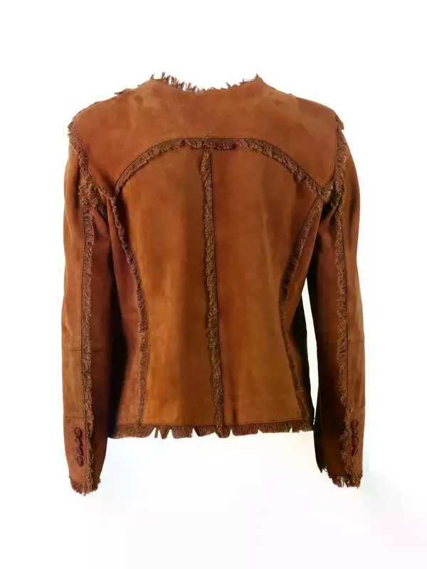BULLY Fringed Suede Jacket