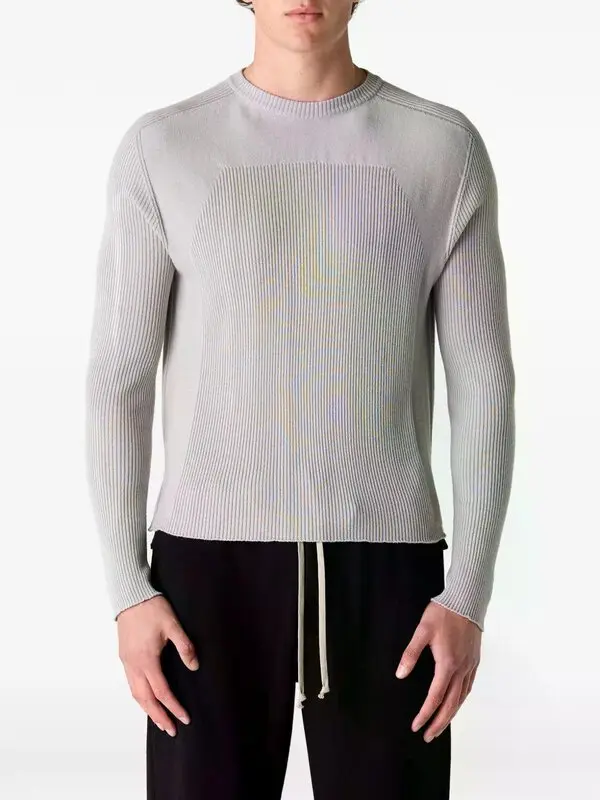 Rick Owens Ribbed Geo Sweatshirt