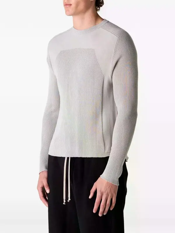 Rick Owens Ribbed Geo Sweatshirt