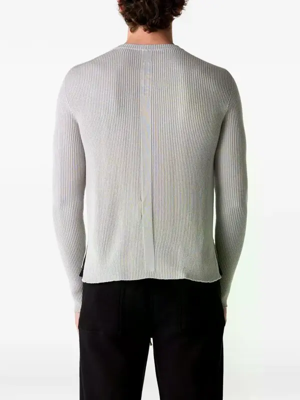 Rick Owens Ribbed Geo Sweatshirt