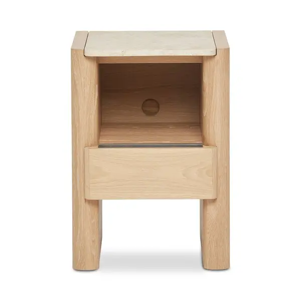 INTERLUDE HOME Arden Small Bedside Chest