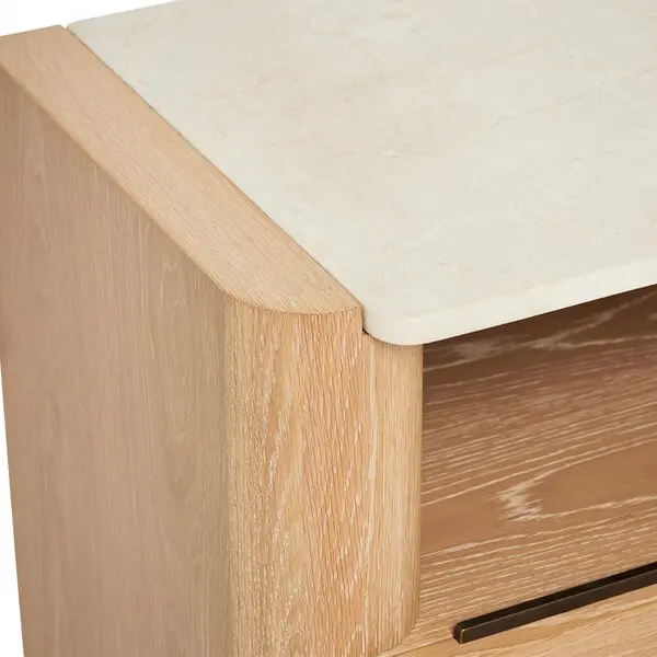 INTERLUDE HOME Arden Bedside Chest