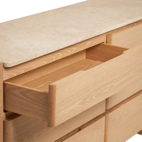 INTERLUDE HOME Arden 6 Drawer Chest