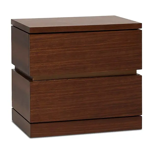 INTERLUDE HOME Bolton Bedside Chest - Walnut
