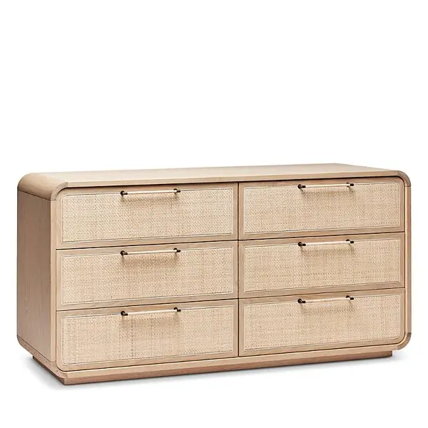 INTERLUDE HOME Marsh Tall Bedside Chest