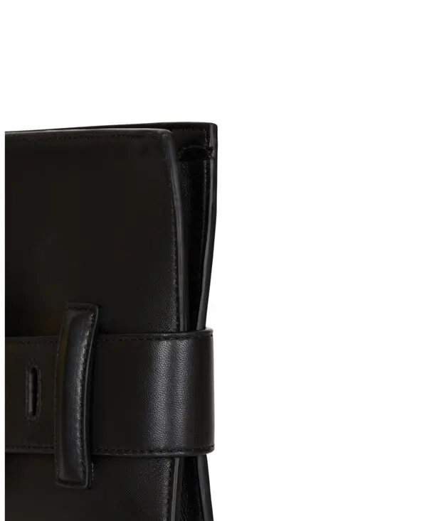 Balmain Anthem Smooth Leather Clutch