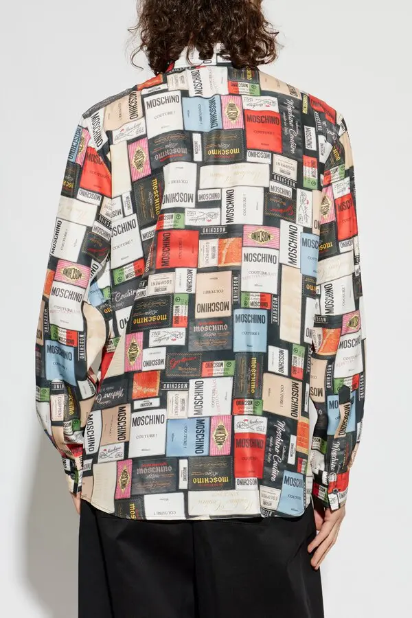 Moschino Silk Shirt With Print