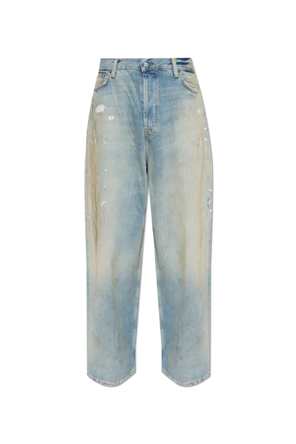 Acne Studios Vintage-effect Jeans - Light Blue